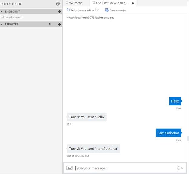 Getting Started With Microsoft Bot Using Visual Studio 2019